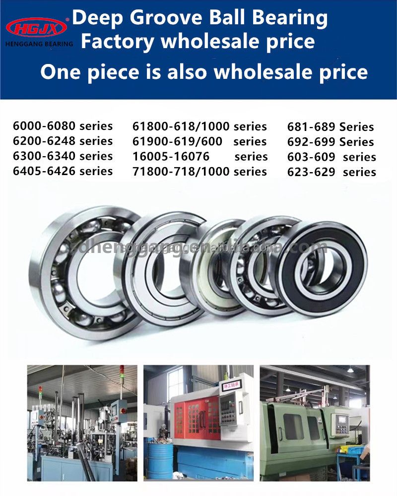 61904-2RS 6903 Thin Section bearing size 20*37*9mm 6904 61904ZZ 6903 2RS Deep groove Ball ...